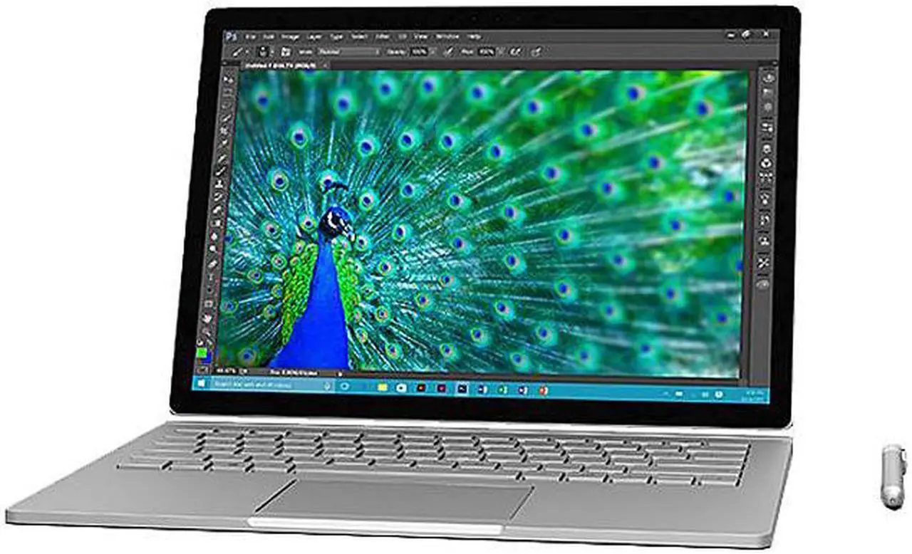 Refurbished: Microsoft Surface Book 2-in-1 Laptop Intel Core i7-6600U ...
