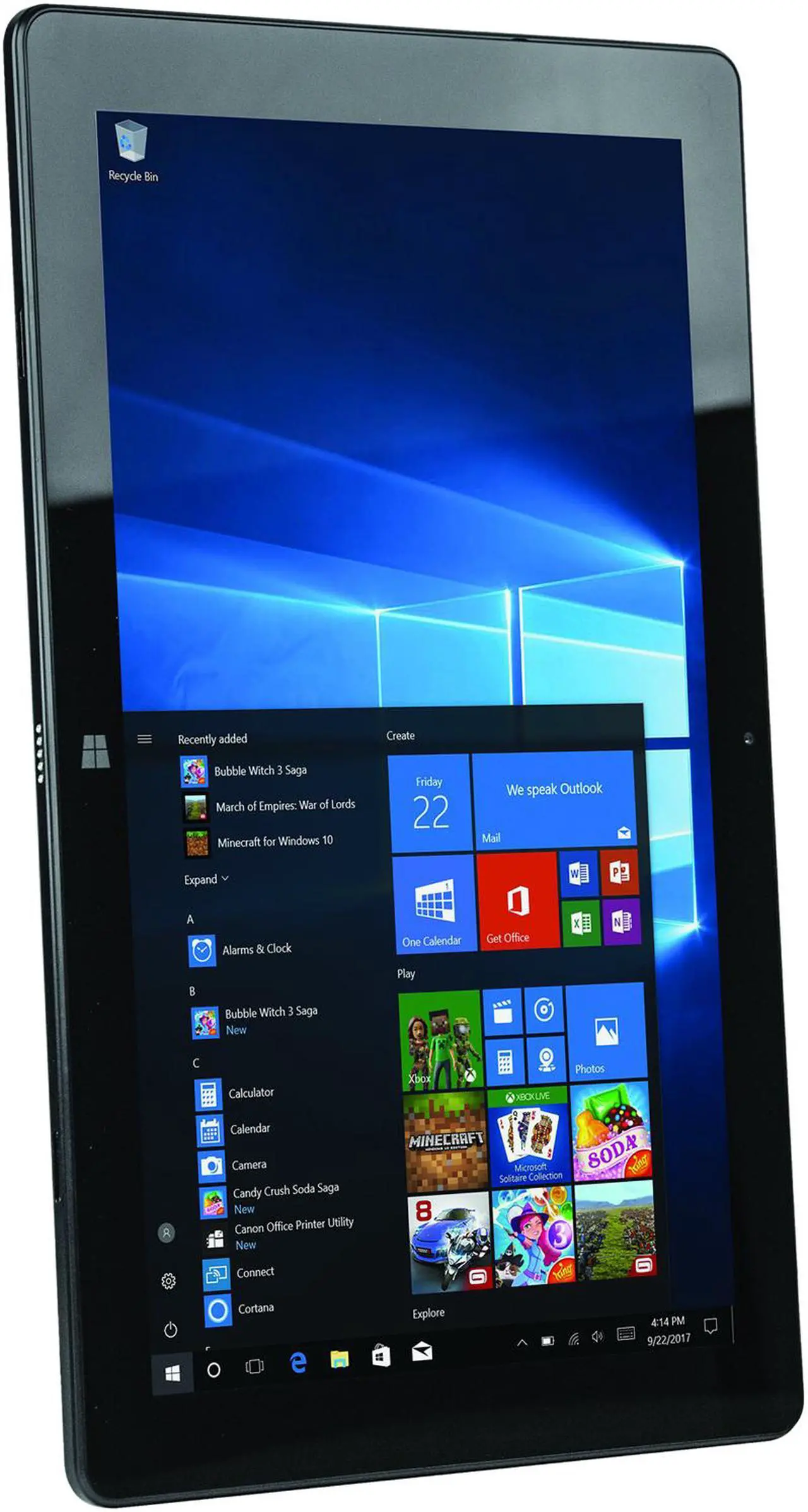 NuVision 2-in-1 Laptop Intel Atom x5-Z8350 11.6" Windows 10 Home Duo 11 ...