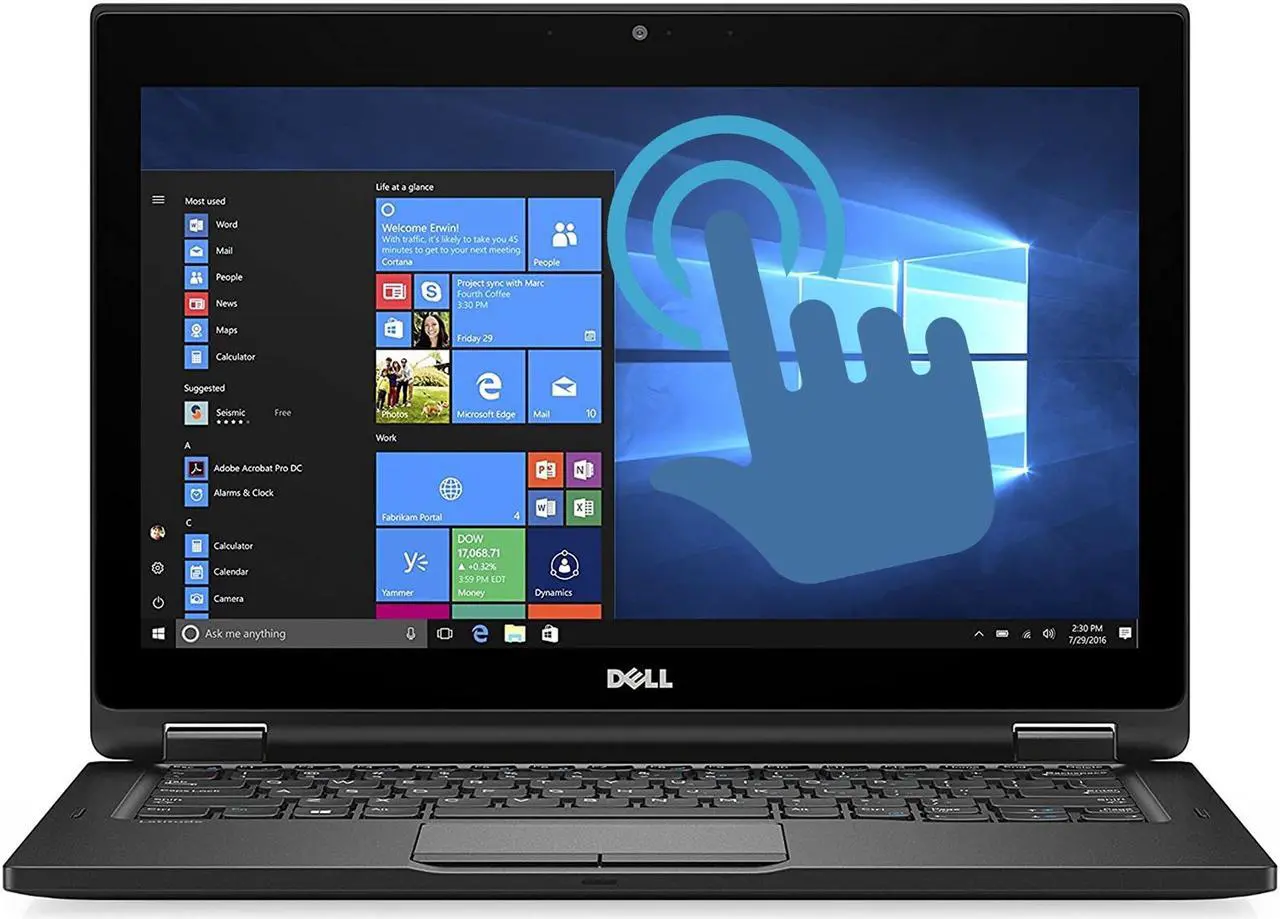 Refurbished: DELL Grade B Laptop Latitude Intel Core i7-7600U 16GB ...