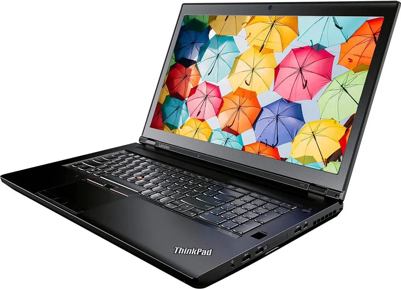 Refurbished: Lenovo ThinkPad Intel Core i7 6th Gen 17.3" Windows 10 Pro ...