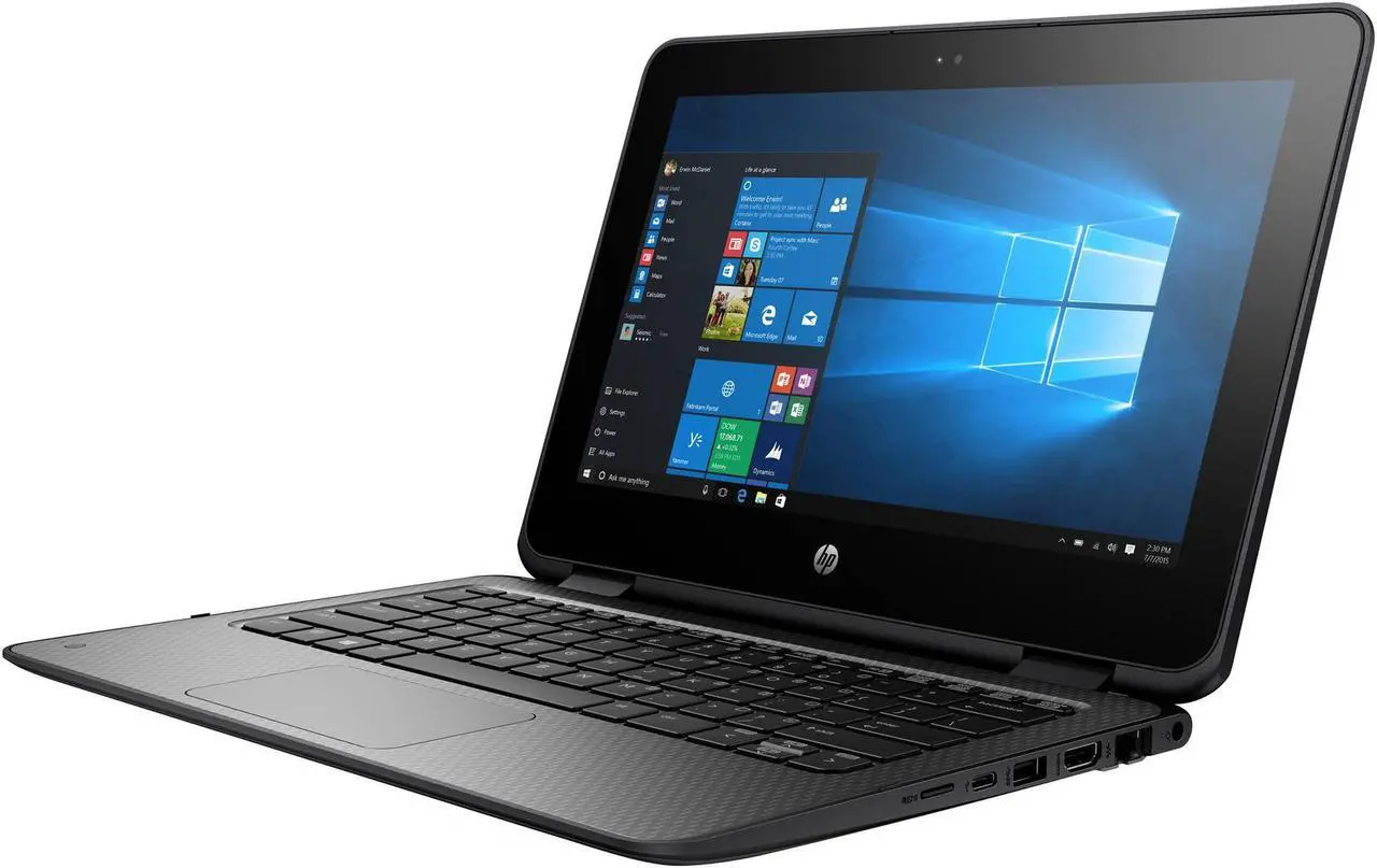 Refurbished: HP Grade B 2-in-1 Laptop Intel Pentium N4200 11.6" Windows ...