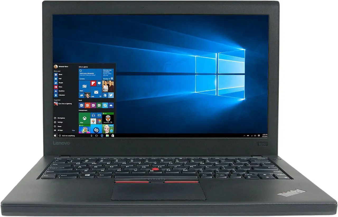 Refurbished: Lenovo X260 Laptop Intel Core i5 6300U (2.40 GHz) 8 GB ...