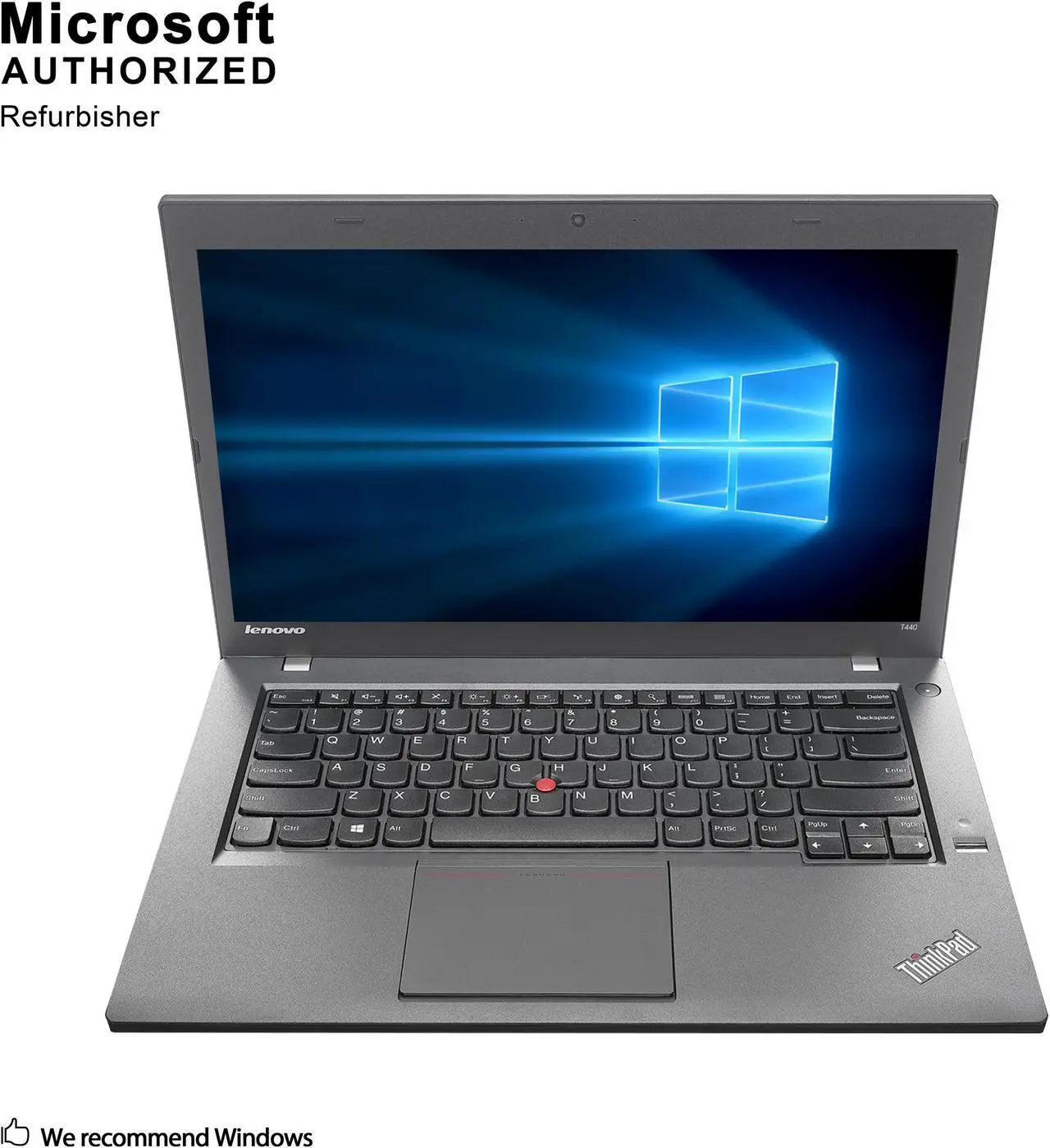 Refurbished: Lenovo Grade A ThinkPad T440 Laptop, Intel Core I5 4300U 1 ...