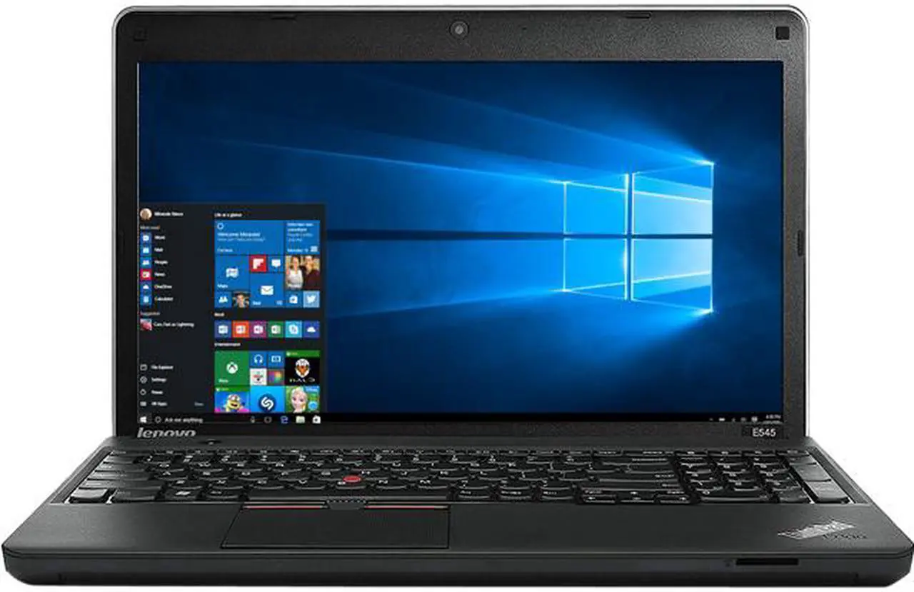 Refurbished: Refurbished Lenovo Grade A ThinkPad E545 15.6" Laptop, AMD ...