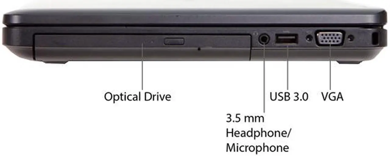 Refurbished: DELL C Grade Laptop Intel Core i3-4010U 4GB Memory 250GB ...