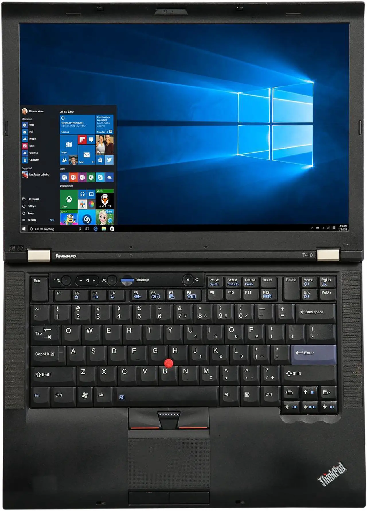 Refurbished: Lenovo Laptop (Grade C Scratch & Dent) ThinkPad Intel Core ...