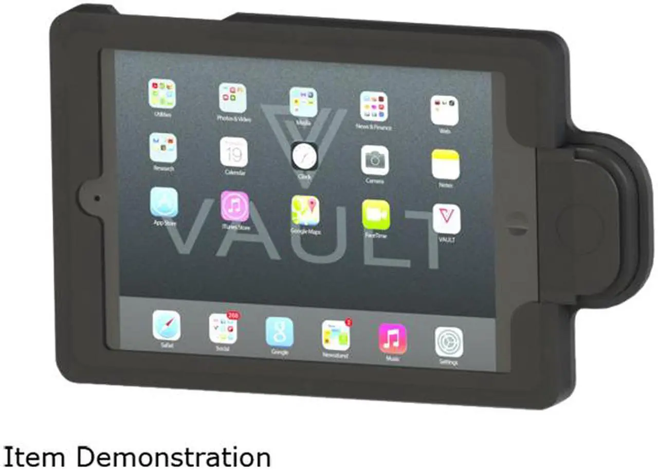 VAULT Black Mobility, iPad Mini 4 With Idynamo Credit Card Reader Support, Hdpe Model MBL-M4-ID5 ...