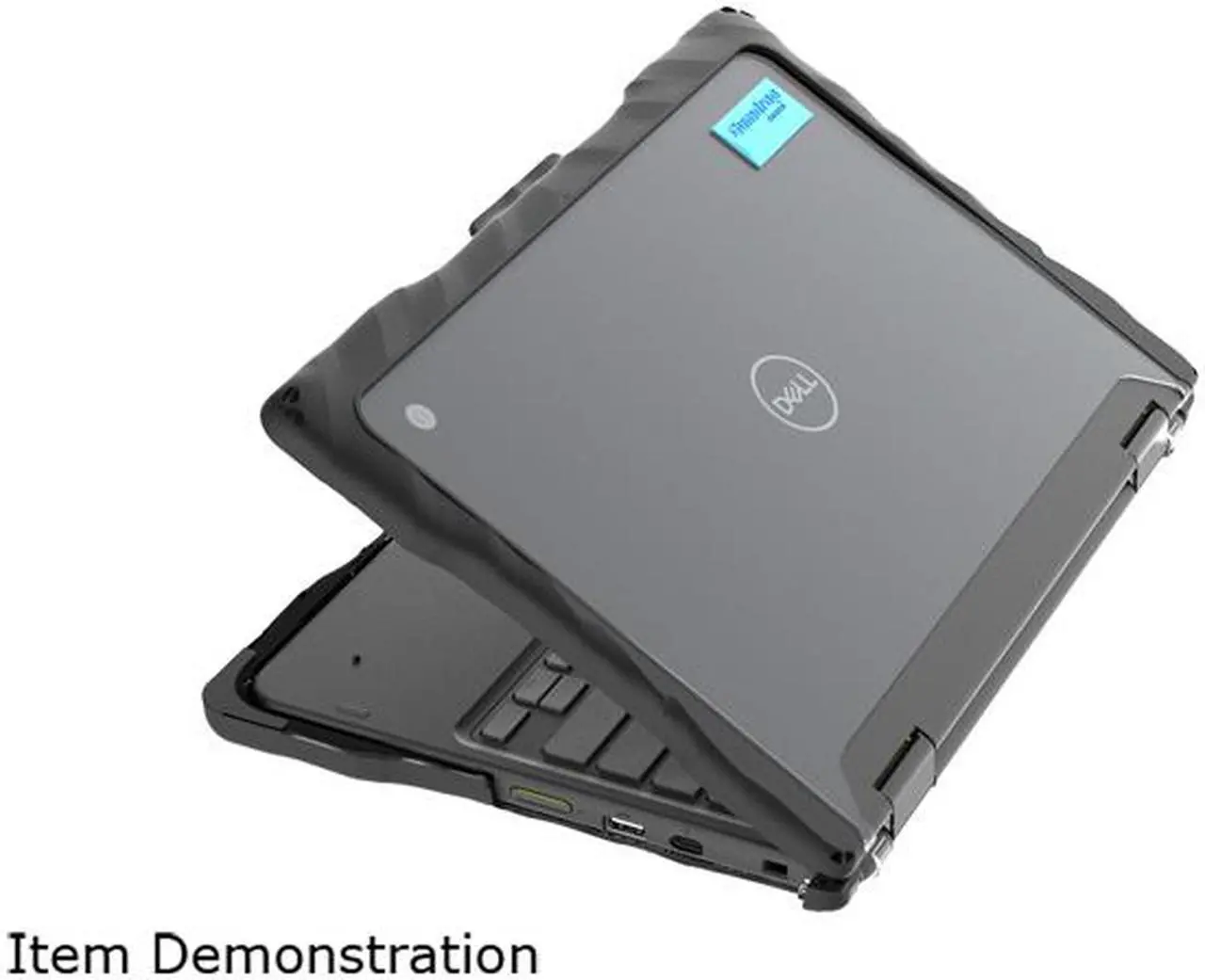 Gumdrop Cases Black DropTech Case for Dell 3100 2-in-1 Chromebook Model ...