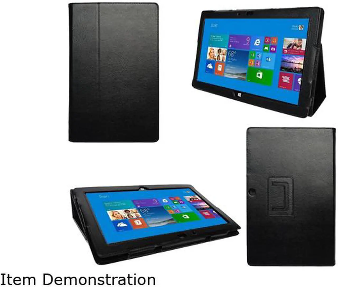 Open Box: i-Blason Black Microsoft Surface Pro 3 Case - Slim Book ...