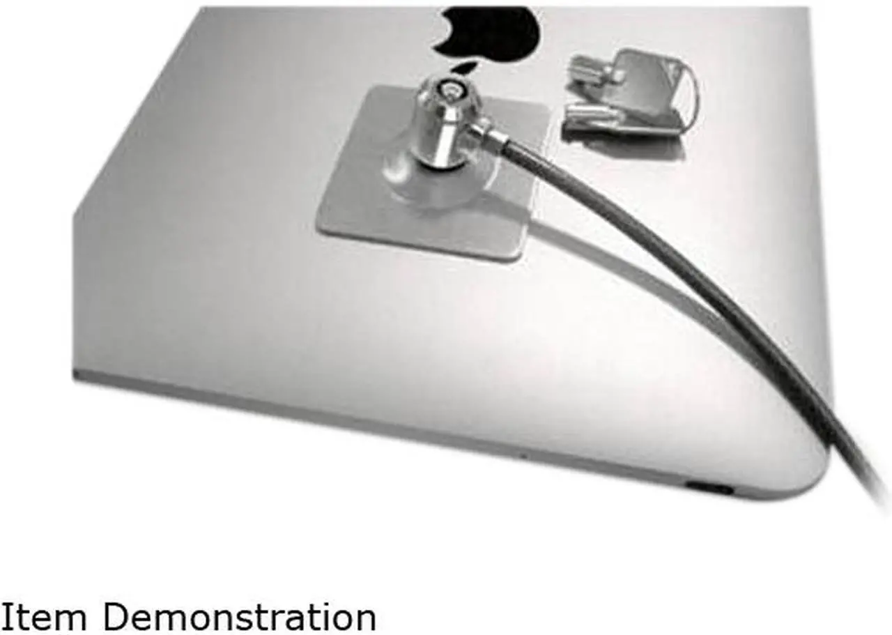 Universal Tablet Lock with Keyed Cable Lock Black - Newegg.com