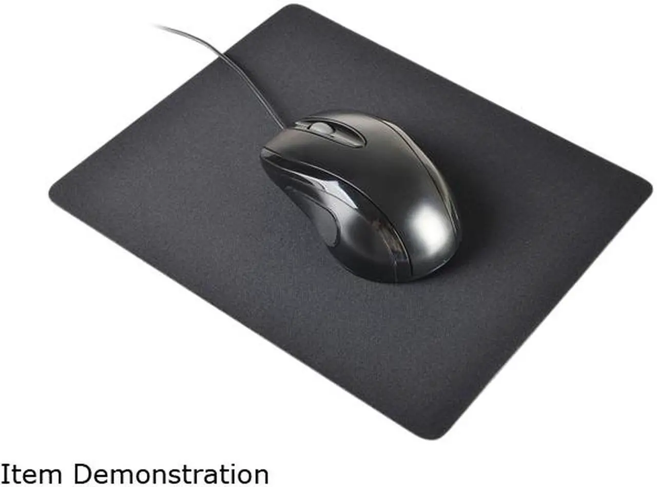 Insten 1042805 2-Piece Mouse Pad for Optical/ Trackball Mouse, Black ...