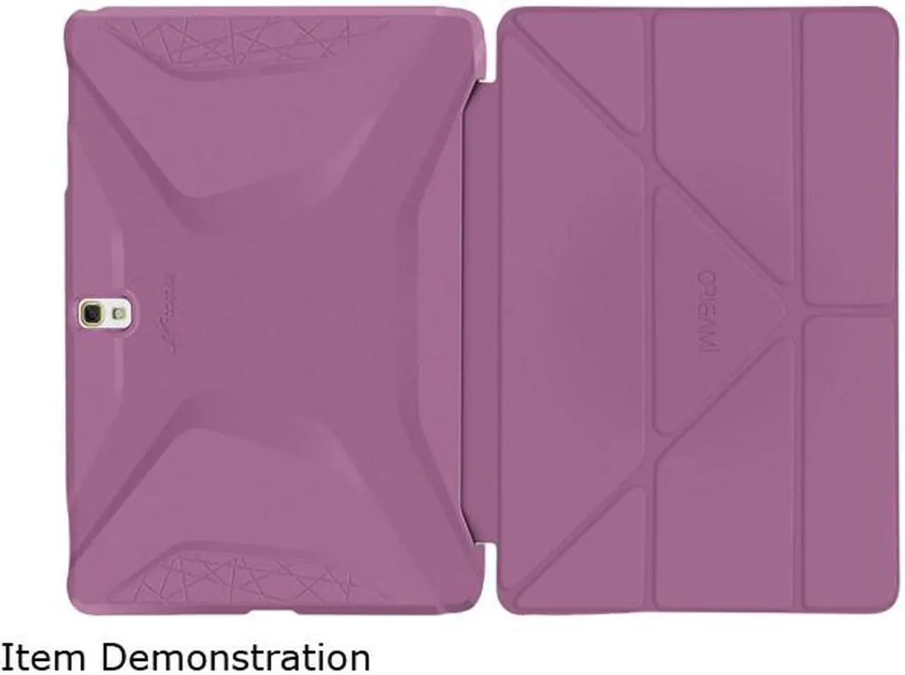 rooCASE Radiant Orchid / Mint Candy Origami 3D Slim Shell Folio Case ...