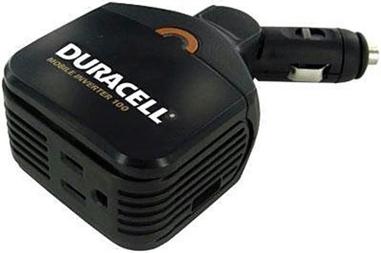 Battery-Biz DRINVM100 Duracell 100W Mobile Inverter Converts Power to ...