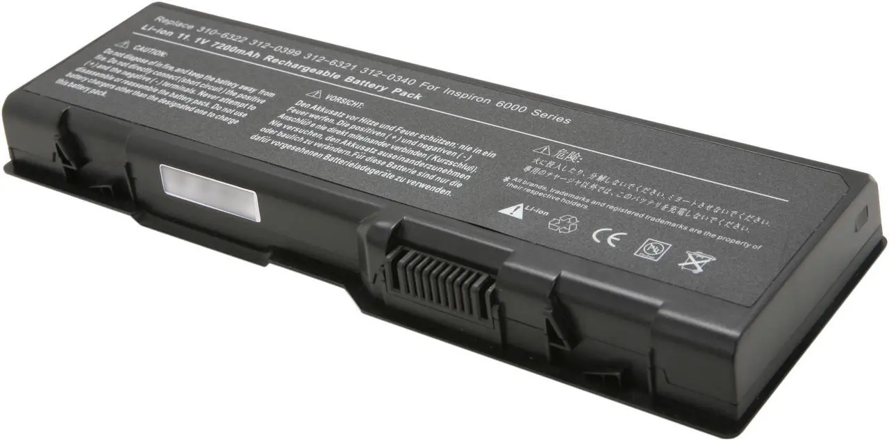Open Box: Fuji Labs FJGS-DL6000-72 Notebook Battery for Dell Inspiron ...