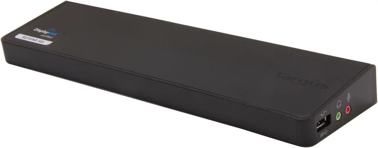 Targus ACP70USZ USB 3.0 SuperSpeed Dual Video Docking Station - Newegg.com