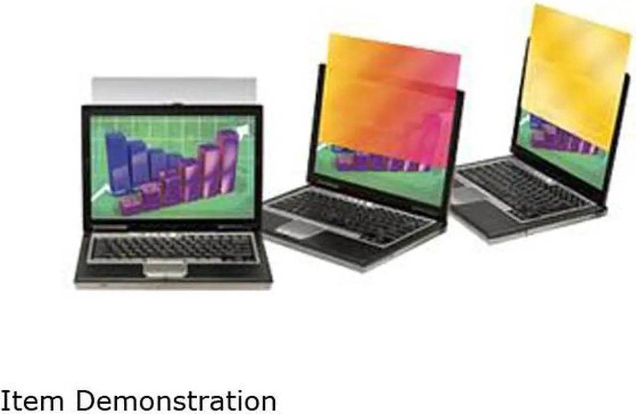 3M Gold GPF17.0W Privacy Screen Filter for 17.1" LCD and Widescreen ...