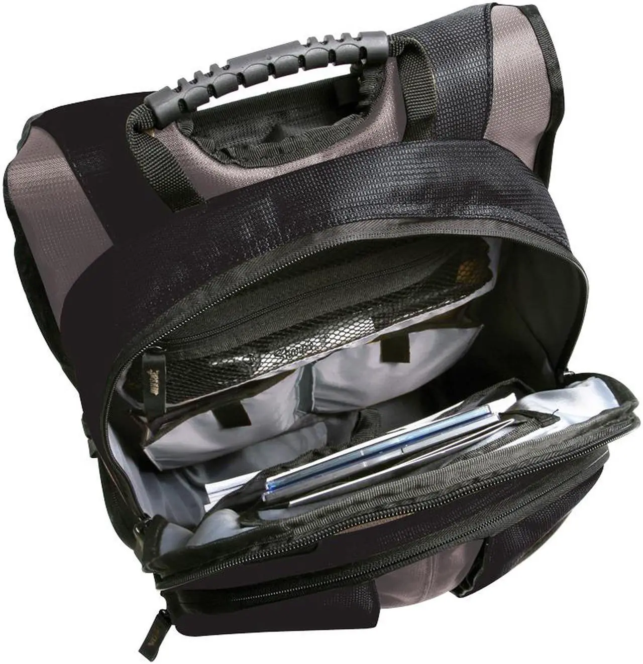 pacific DESIGN Black/Gray 15.4" Ruckus Laptop Backpack Model PD0505 ...