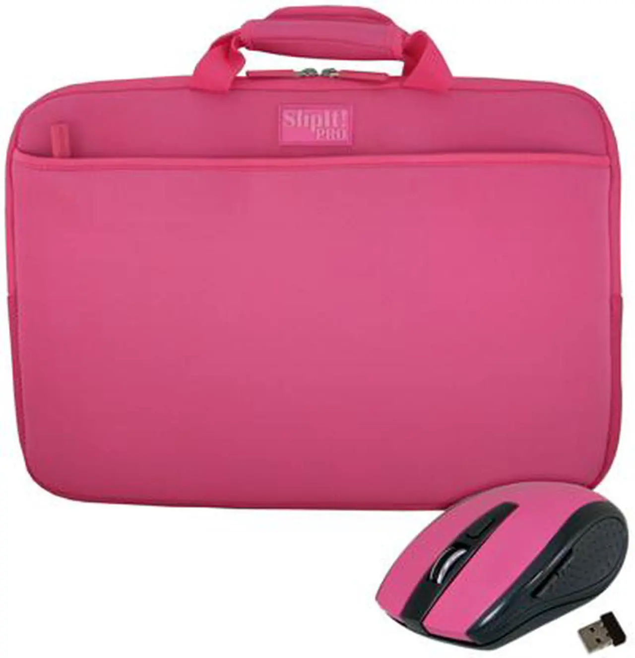 PC Treasures 15.6" SlipIt! Pro Notebook Case + ClickIt! Mouse 19688 ...