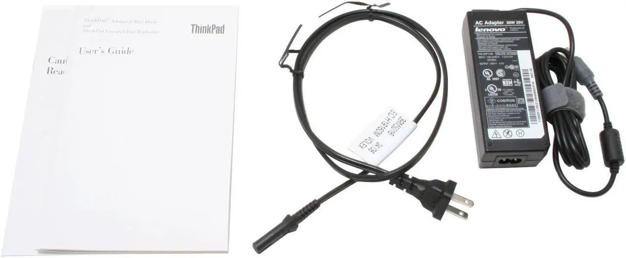 ThinkPad Black 250410U Advanced Mini Dock with US/Canada/LA Line Cord ...