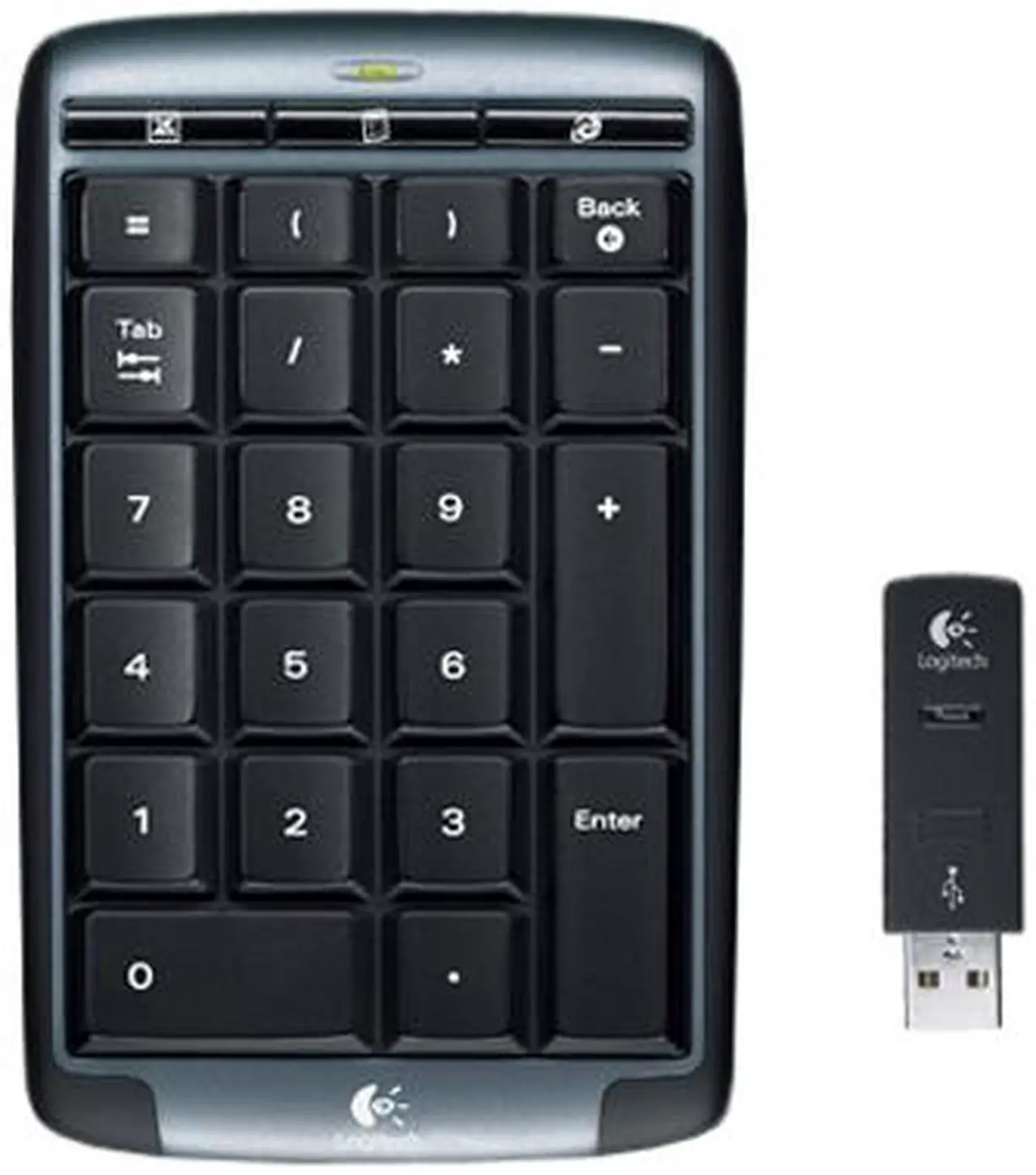 Logitech Cordless Number Pad for Notebooks 920-000217 - Newegg.com