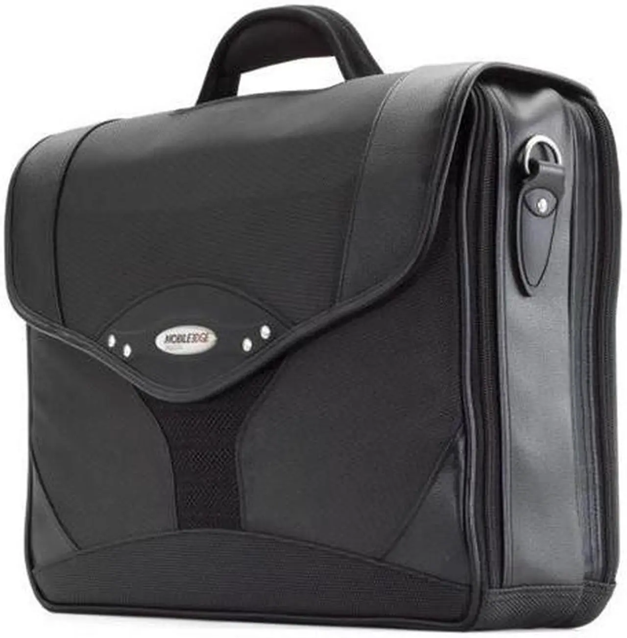 Mobile Edge Black Premium Laptop Briefcase - 15.6" PC/17" MacBook Model ...