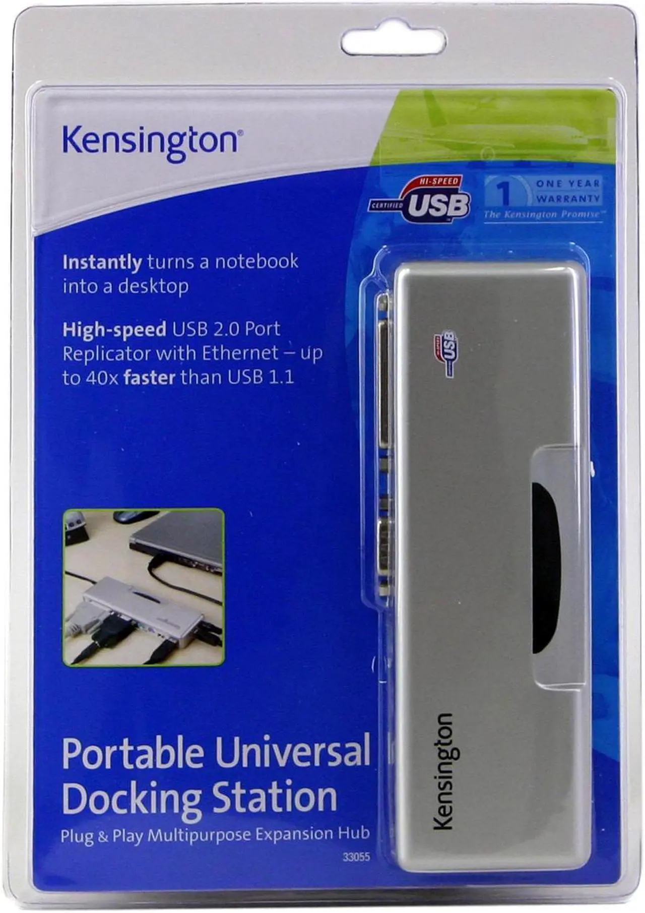 Kensington 33055 Portable Universal Docking Station - Newegg.com
