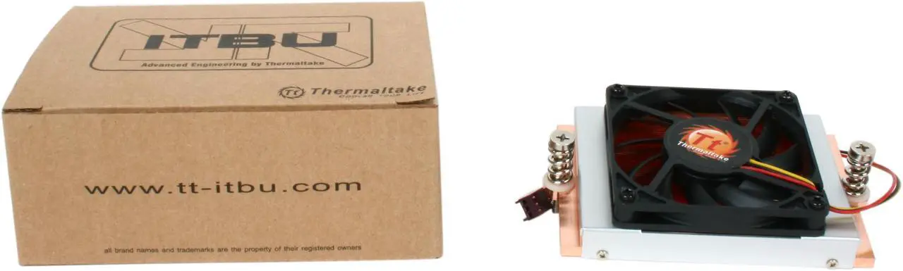 Open Box: Thermaltake CLS0015 70mm 1 Ball, 1 Sleeve CPU Cooler for AMD ...