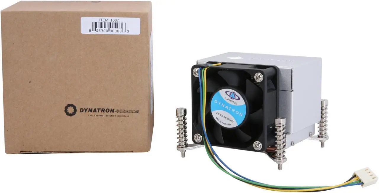 Dynatron T667 60mm 2 Ball CPU Cooler - Newegg.com