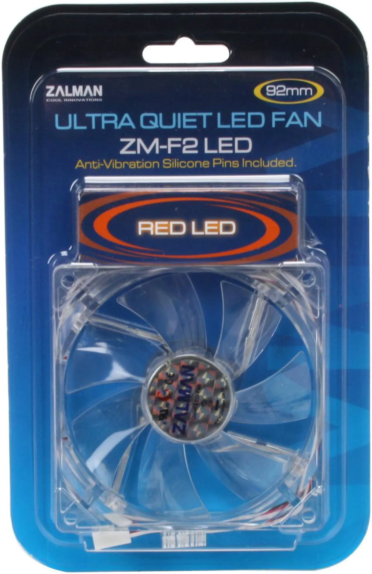 ZALMAN ZM-F2RL Red LED Case Fan - Newegg.com