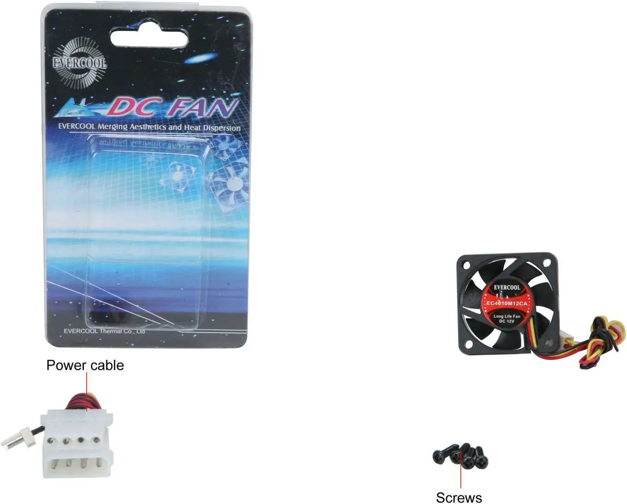 EVERCOOL FAN-EC4010M12CA Case Cooling Fan - Newegg.com