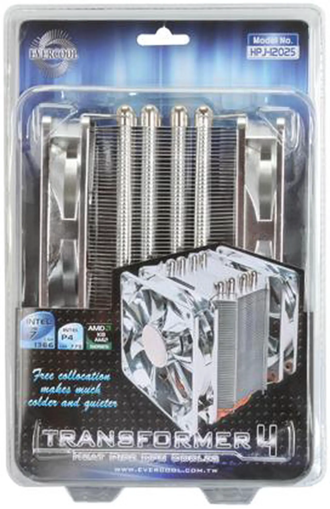 EVERCOOL HPJ-12025 120mm Ever Lubricate Bearing (Long Life bearing ...