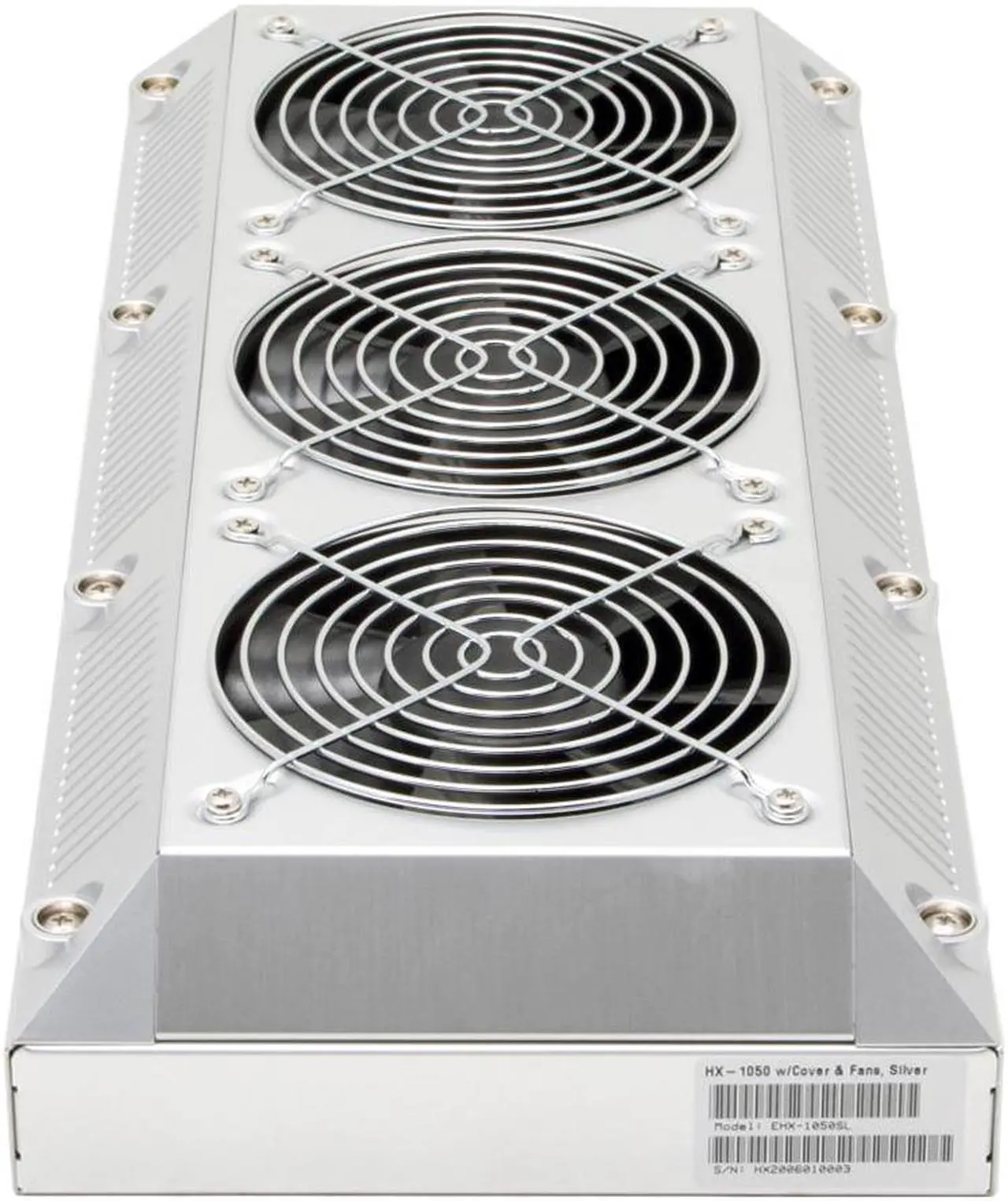 KOOLANCE EHX 1050 Silver External 1kW Radiator Liquid Cooling System ...