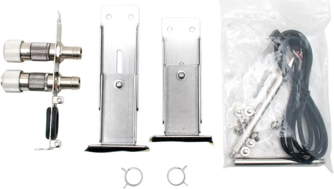 KOOLANCE EHX 1050 Silver External 1kW Radiator Liquid Cooling System ...