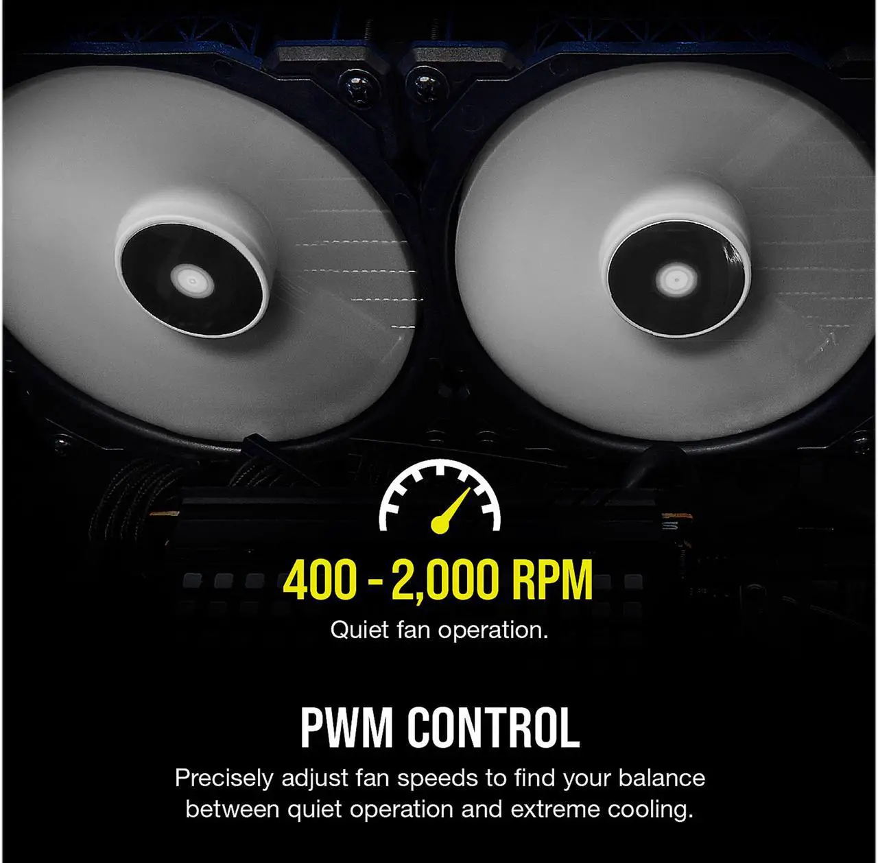 Open Box: CORSAIR ML140, 140mm Premium Magnetic Levitation Fan, Single ...