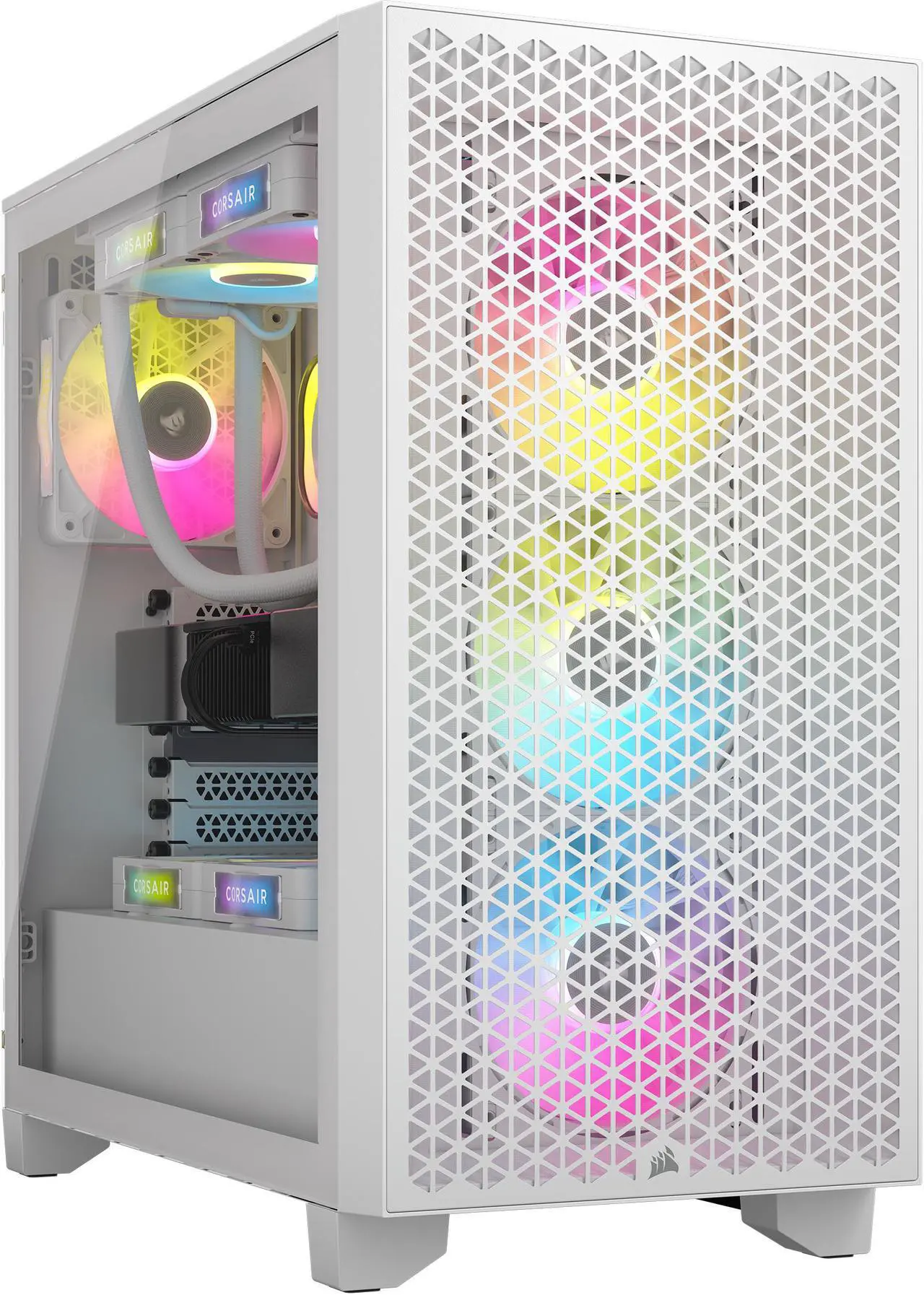 CORSAIR RX RGB Series, iCUE LINK RX120 RGB White, 120mm Fan, Triple ...