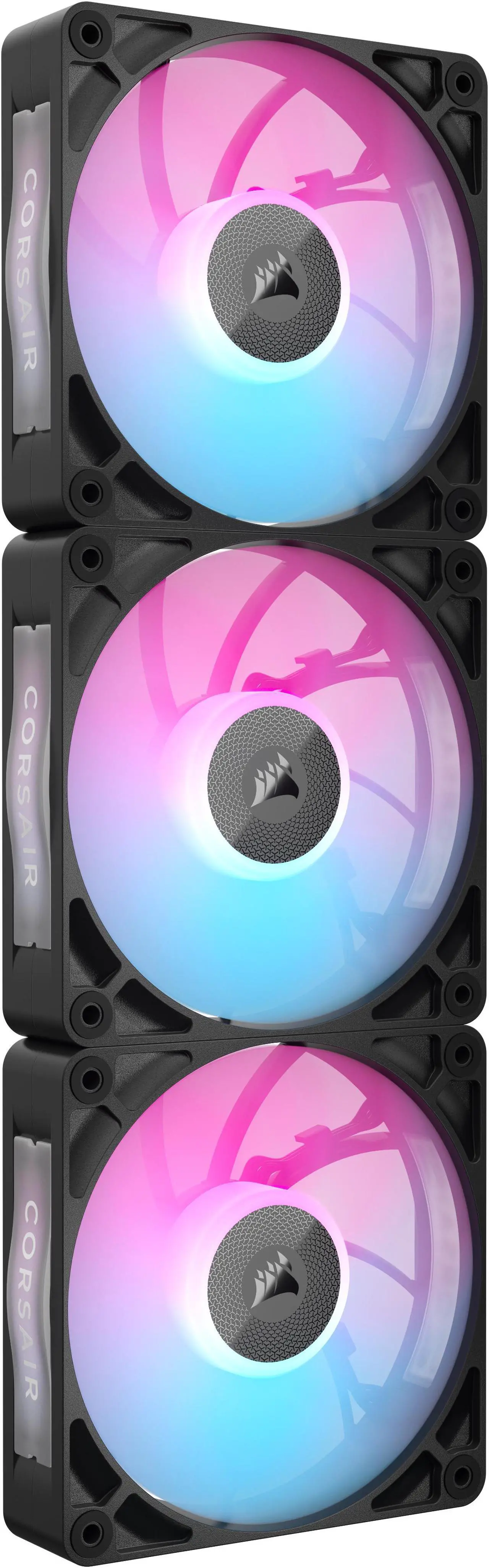 CORSAIR iCUE LINK RX120 MAX RGB 120mm PWM Thick Fan - Expansion Kit ...