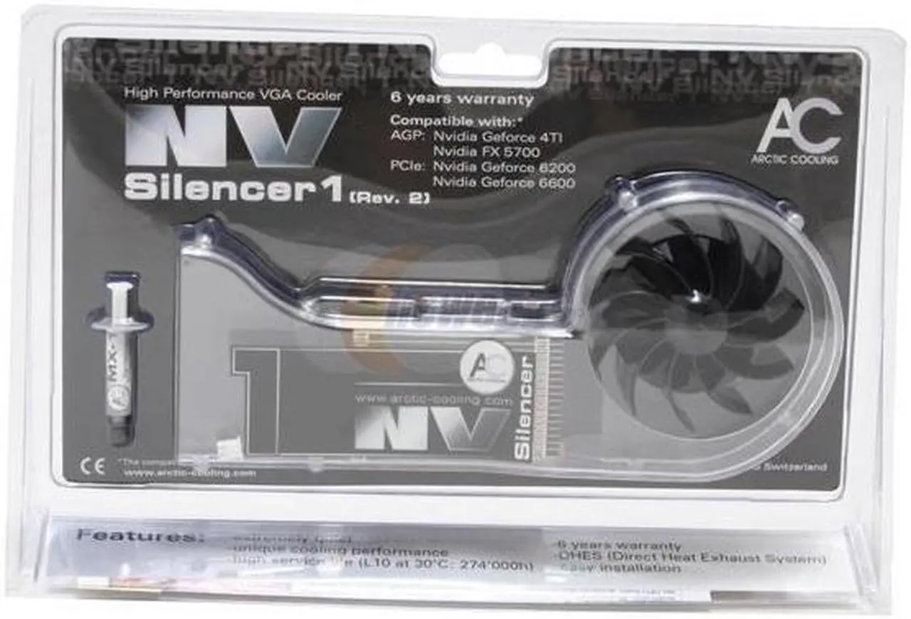 Open Box: ARCTIC COOLING AVC-NV1R2 ARCTIC Ceramic VGA Cooler - Newegg.com