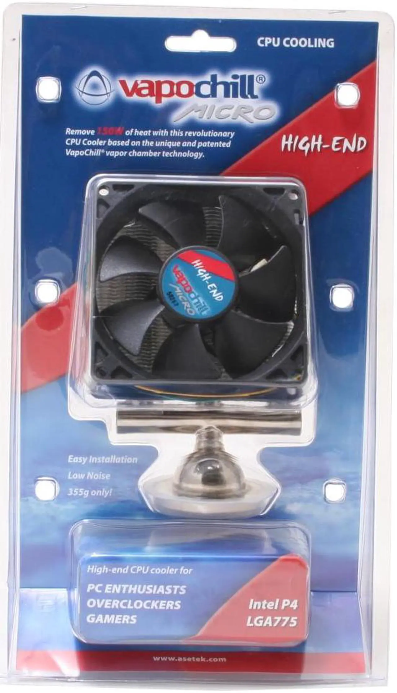 vapochill MICRO 06-L-0011 92mm Sleeve CPU Cooler - Newegg.com
