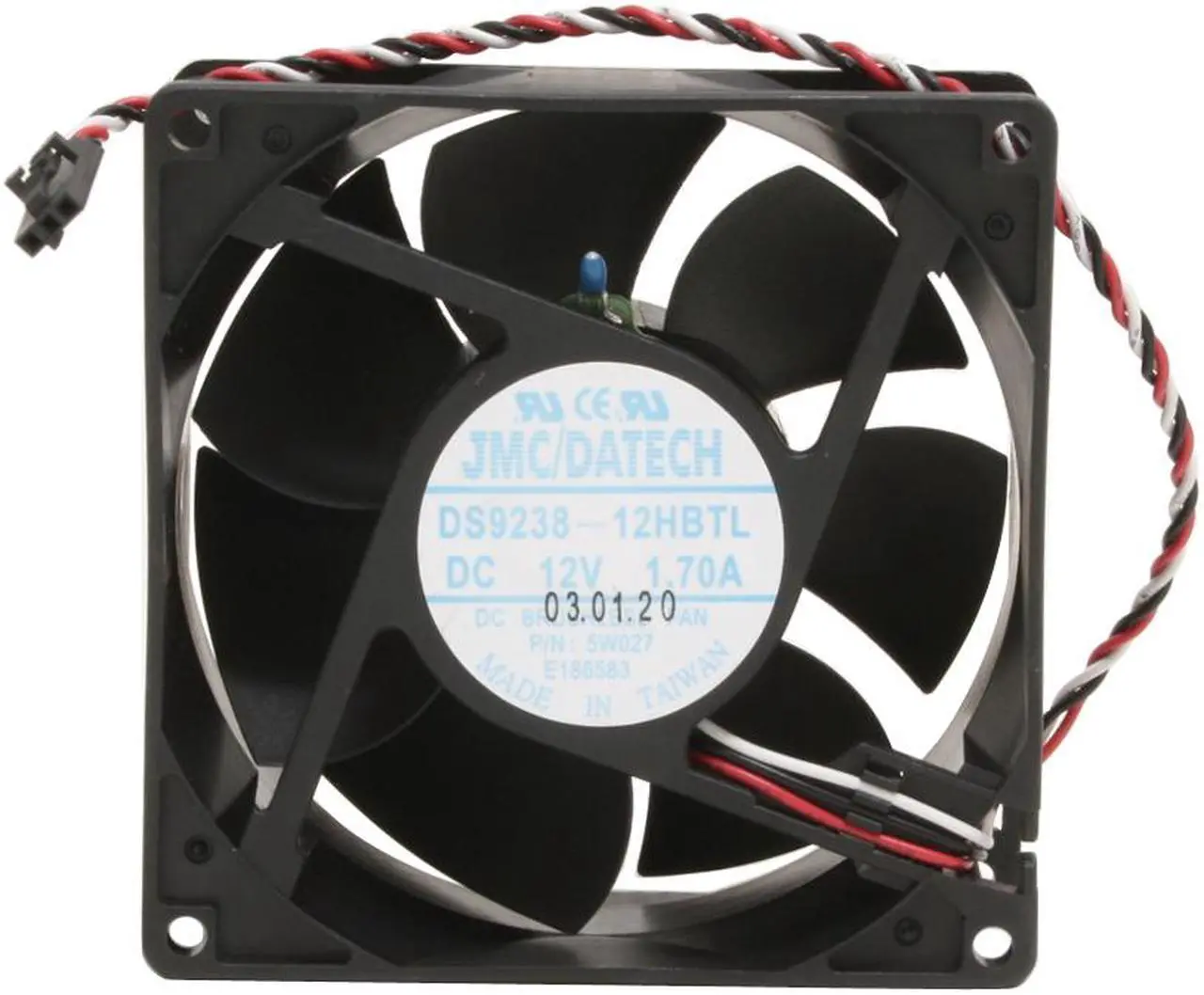 JMC/DATECH DS9238-12HBTL 92mm Case Fan w/ Thermal Sensor - Newegg.com