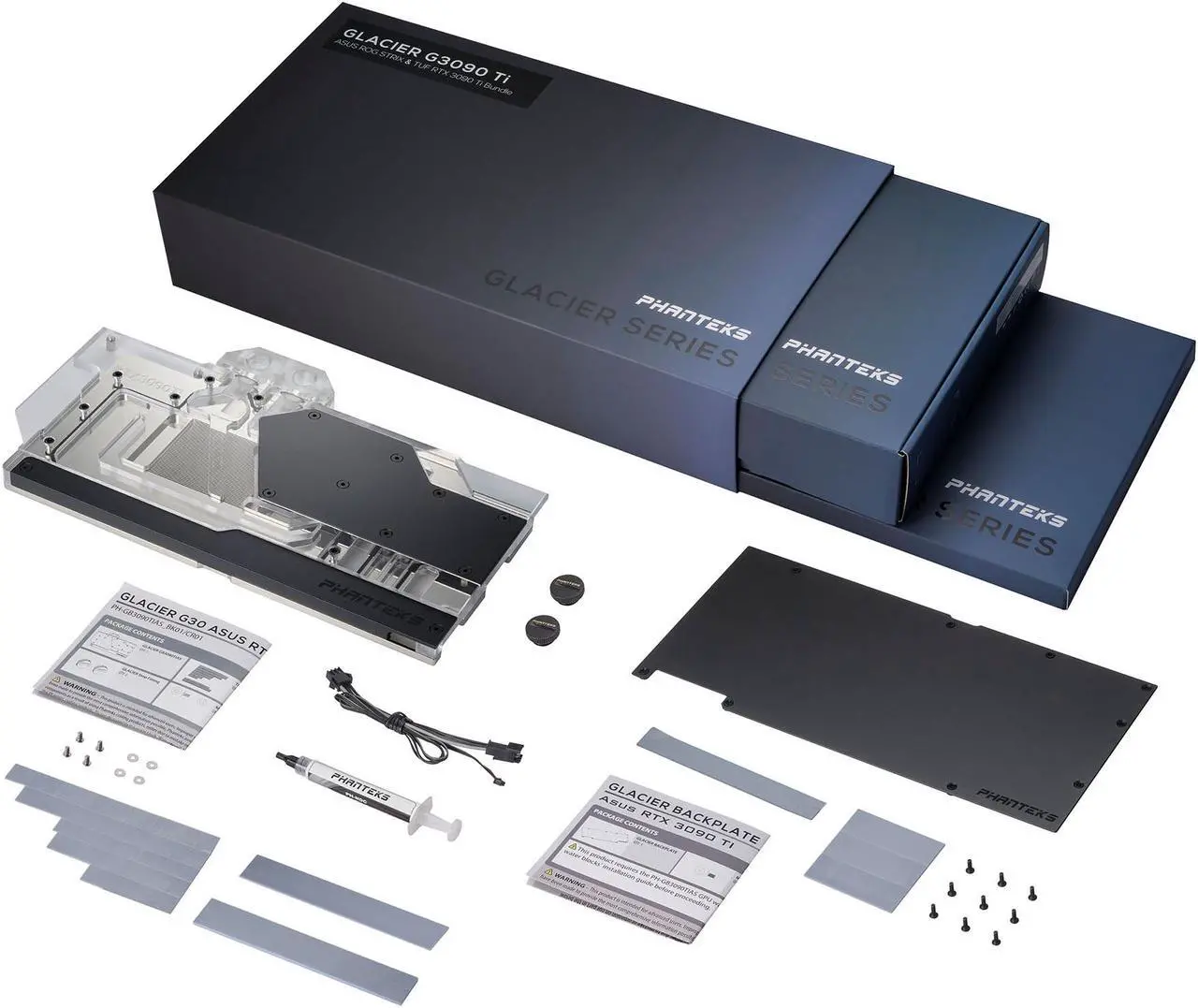Phanteks Glacier G3090Ti ASUS Water Block for ASUS ROG Strix / TUF ...