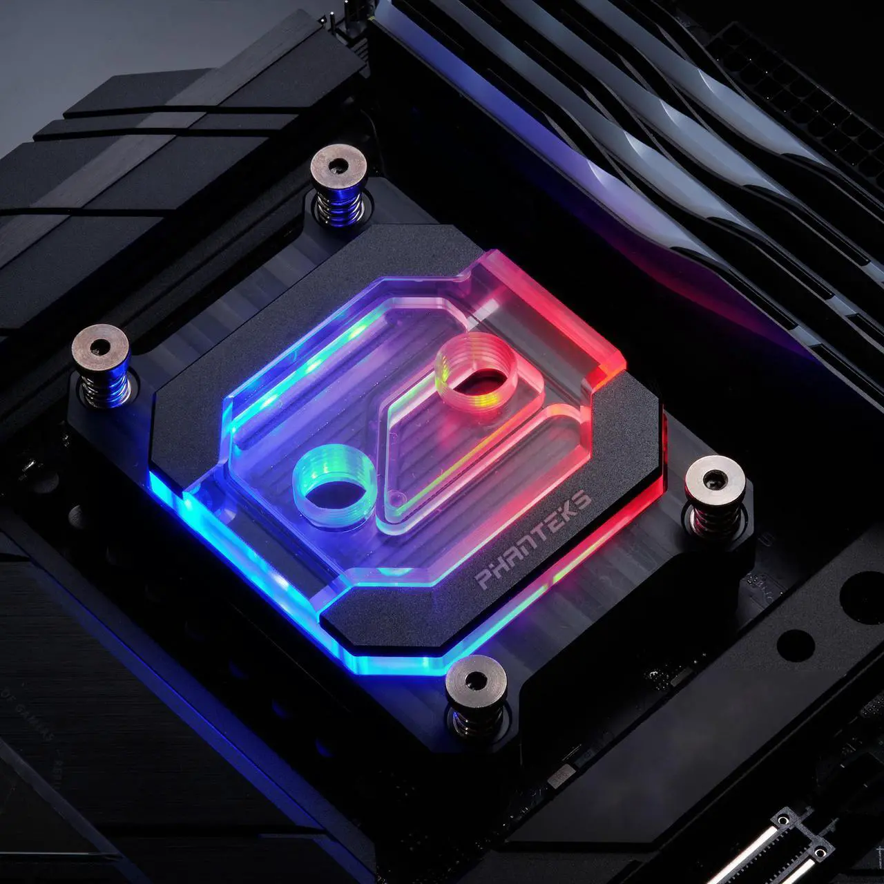 Phanteks Glacier C370A CPU Water Block for AMD Sockets AM4 and AM5 ...