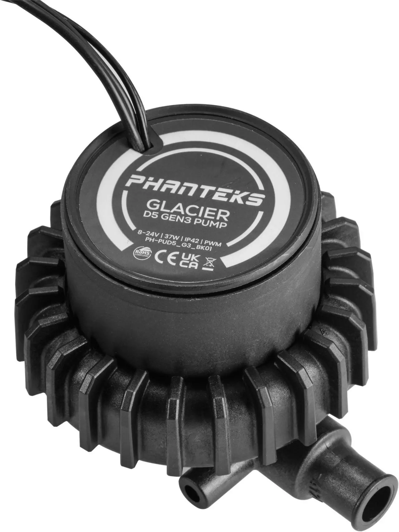 Phanteks D5 Gen3 PWM High Performance Water Pump with PWM Speed Control ...