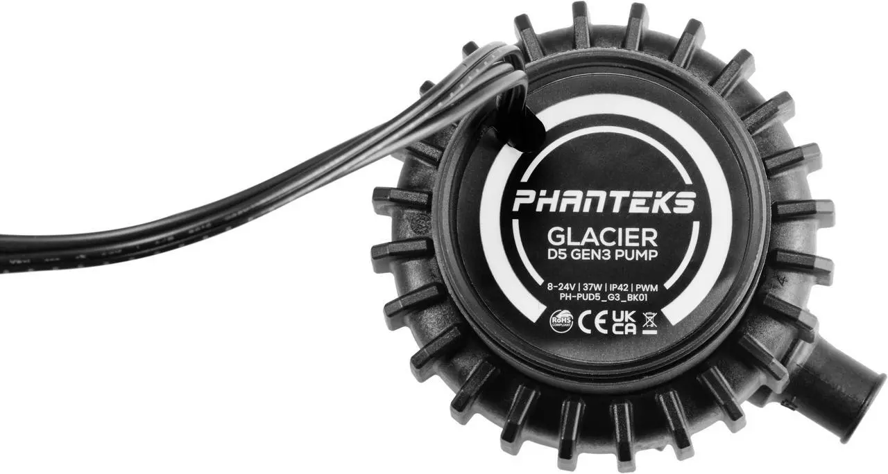 Phanteks D5 Gen3 PWM High Performance Water Pump with PWM Speed Control ...