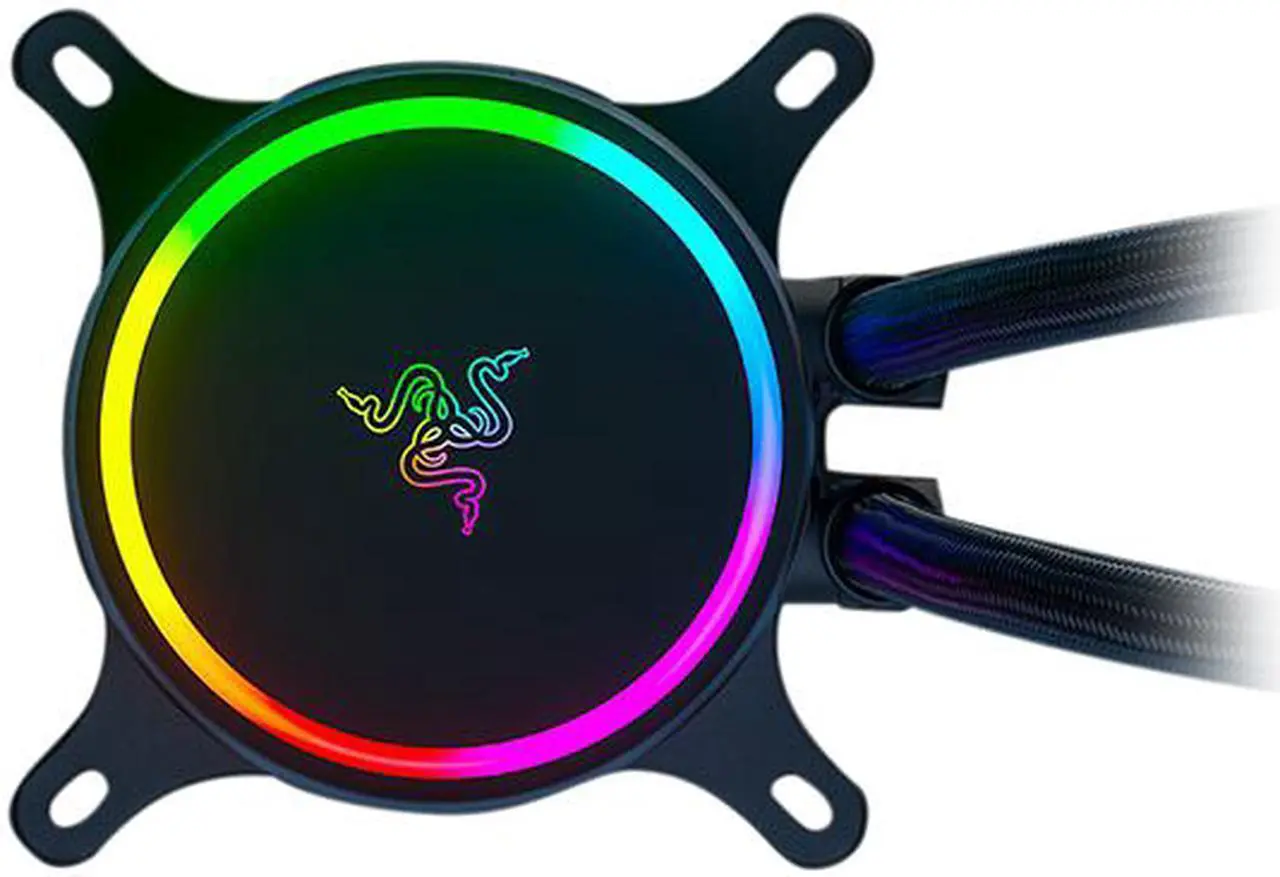 Razer Hanbo Chroma RGB AIO Liquid Cooler 240MM (ARGB Pump Cap), Intel ...