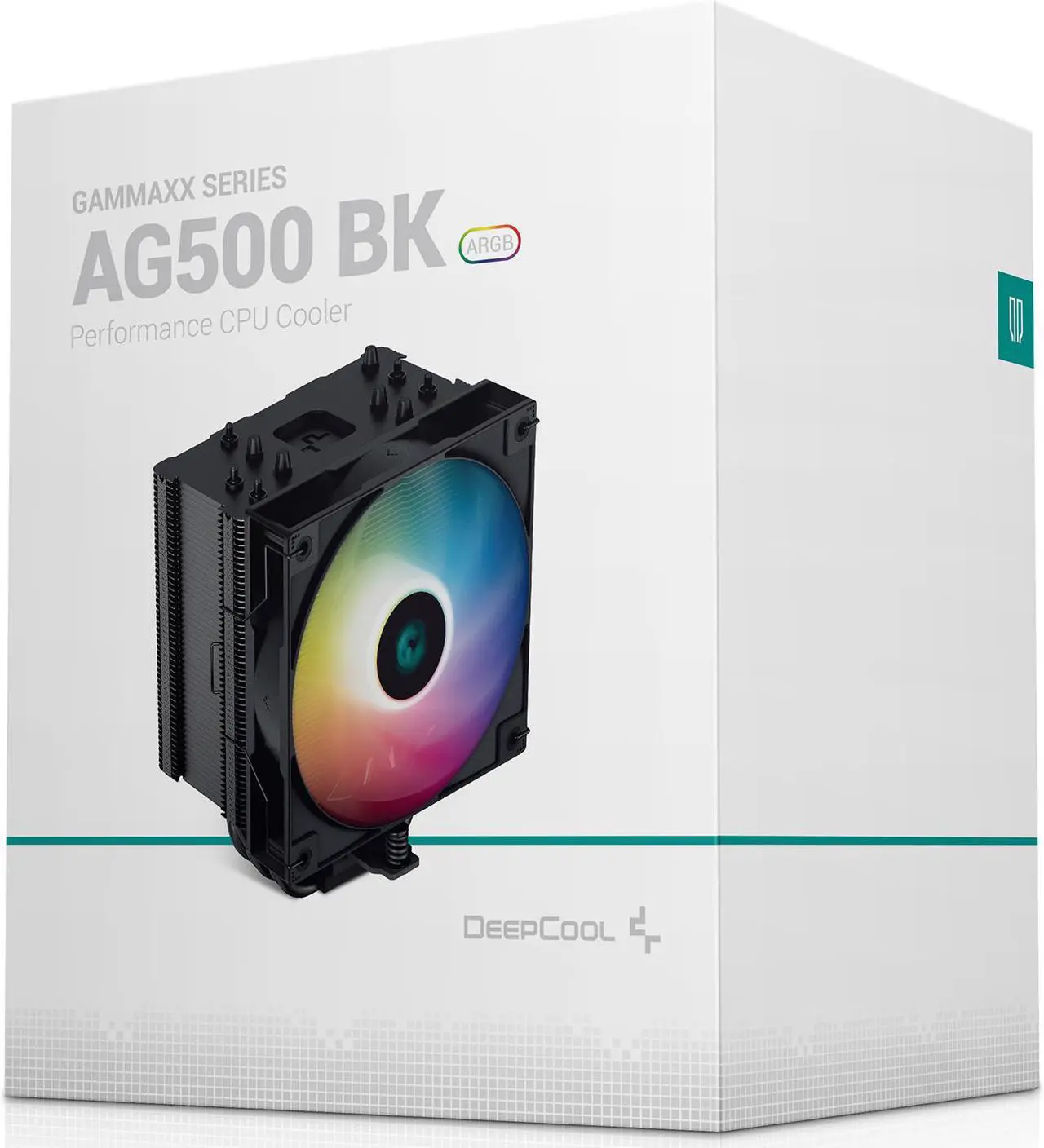DeepCool AG500 BK ARGB Single-Tower Performance CPU Cooler, 5 Copper ...
