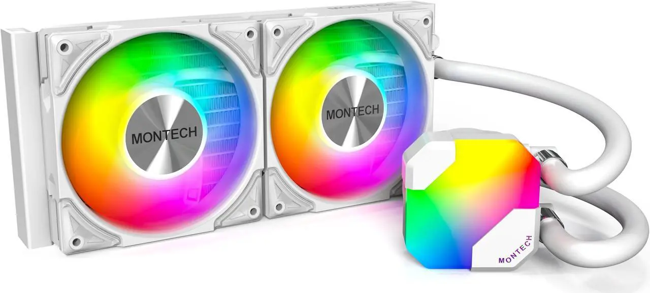 MONTECH HyperFlow ARGB 240 - AIO CPU Liquid Cooler, Intel&AMD ...