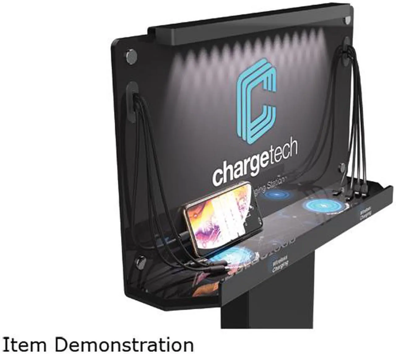 ChargeTech Charging Station Stand CT300116 - Newegg.com