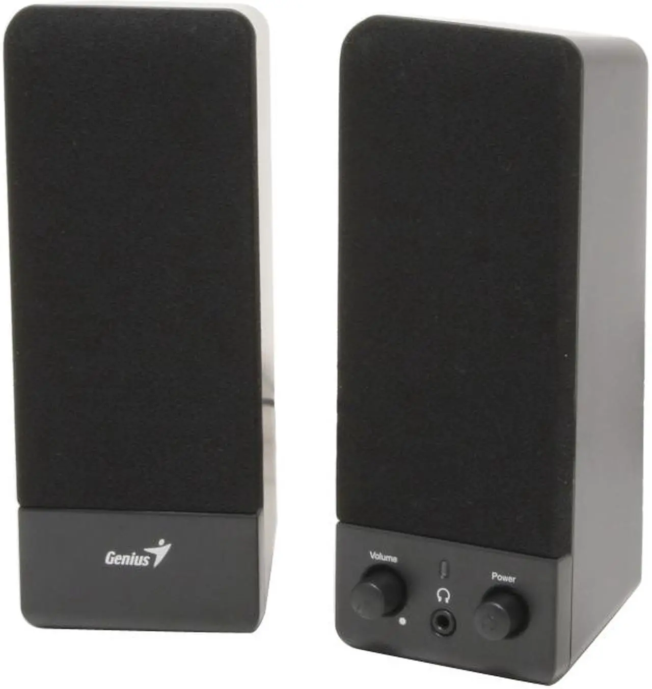 Genius SP-S110 100W (P.M.P.O.) 2.0 Black Speakers - Newegg.com