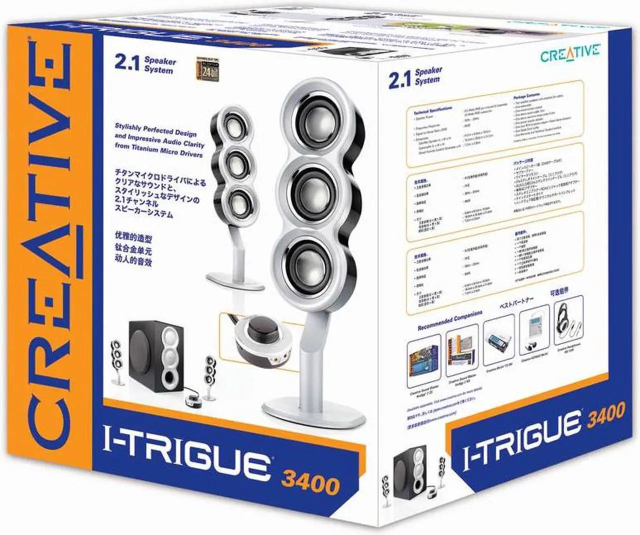Creative I-Trigue 3400 2.1 Speaker - Newegg.com