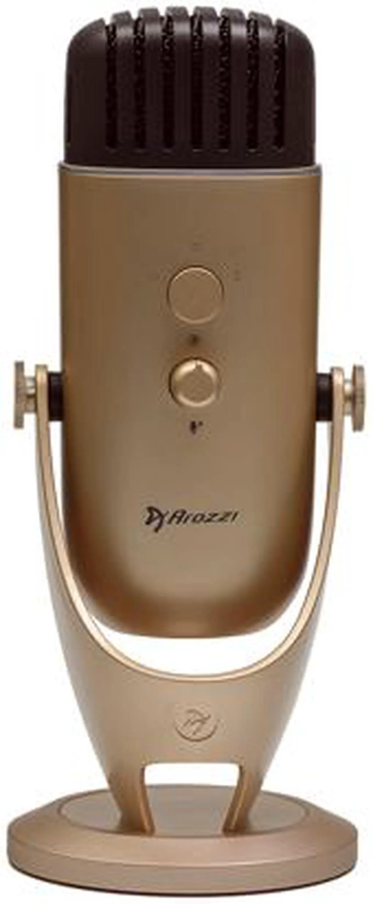 Arozzi Colonna Gold Streaming and Gaming Microphone - Studio Quality ...